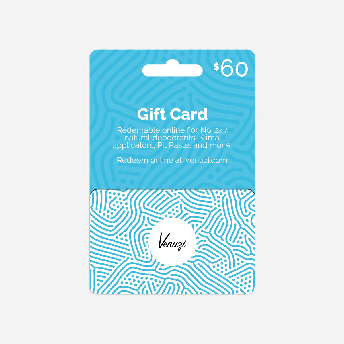 Sustainability Gift Card – Venuzi